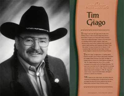 The Legend of Pine Ridge: Renowned Lakota Journalist Tim Giago Tells ...